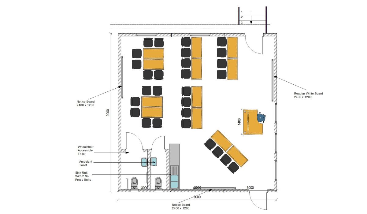 Temporary Classrooms - Portable Classrooms - Rentakabin.ie